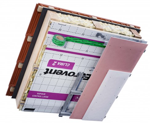 Eurovent CLIMA 2 - Aktywna, membrana paroizolacyjna SD ca. 2 • Produkty